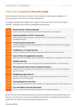 The Ultimate Guide to Deploying Large Language Models Safely and Securely | Lakera – Protecting ...